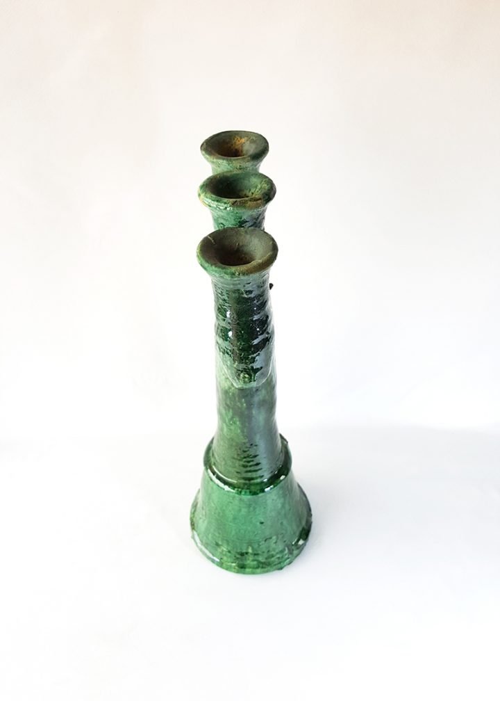 Candlestick Trident – Tamegroute Pottery